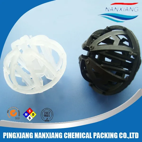 Polypropylene Random Packing Plastic Tri Packs For Scrubber Media - Buy ...