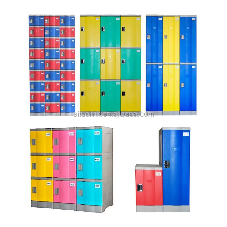 ABS Plastic Employee Locker - High Quality & Easy Assembly