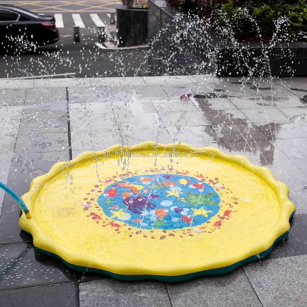 Inflatable Summer Toy - Water Sprinkle Splash Play Mat
