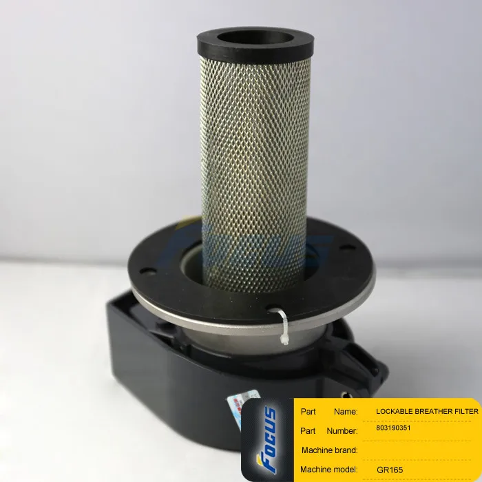 Motor Grader Spare Parts Gr165 Lockable Breather Filter Xgkl4-10*1.0s ...