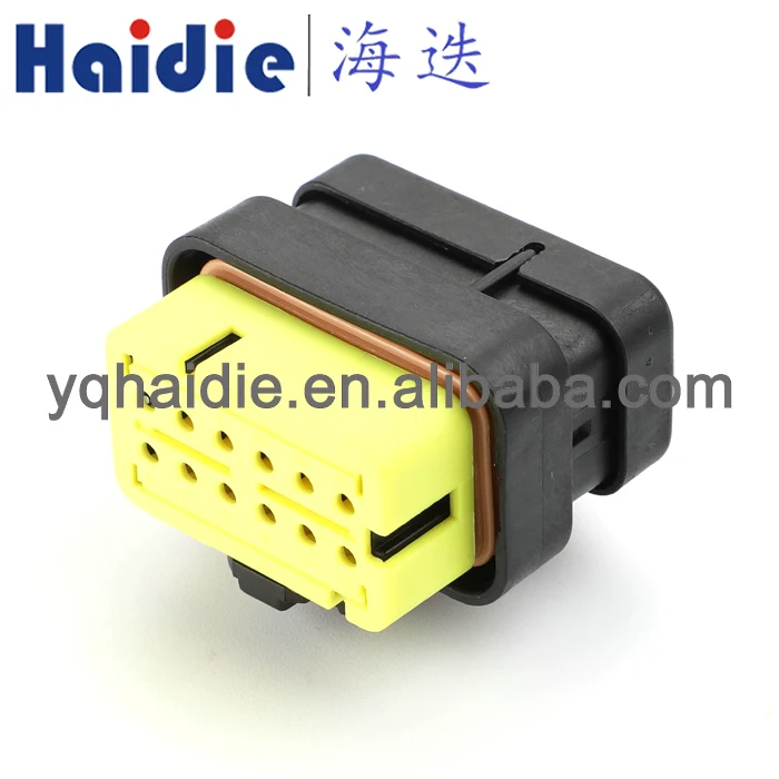 12 Pin Female Waterproof Automotive Wire Harness Connector