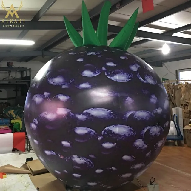 Outdoors Decoration Giant Inflatable Fruit Inflatable Blueberry - Buy ...
