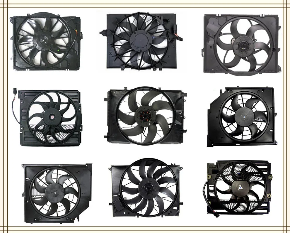 New Cooling Fan/cooling System Auto Engine Fan For S Class Cl Sl S600 ...