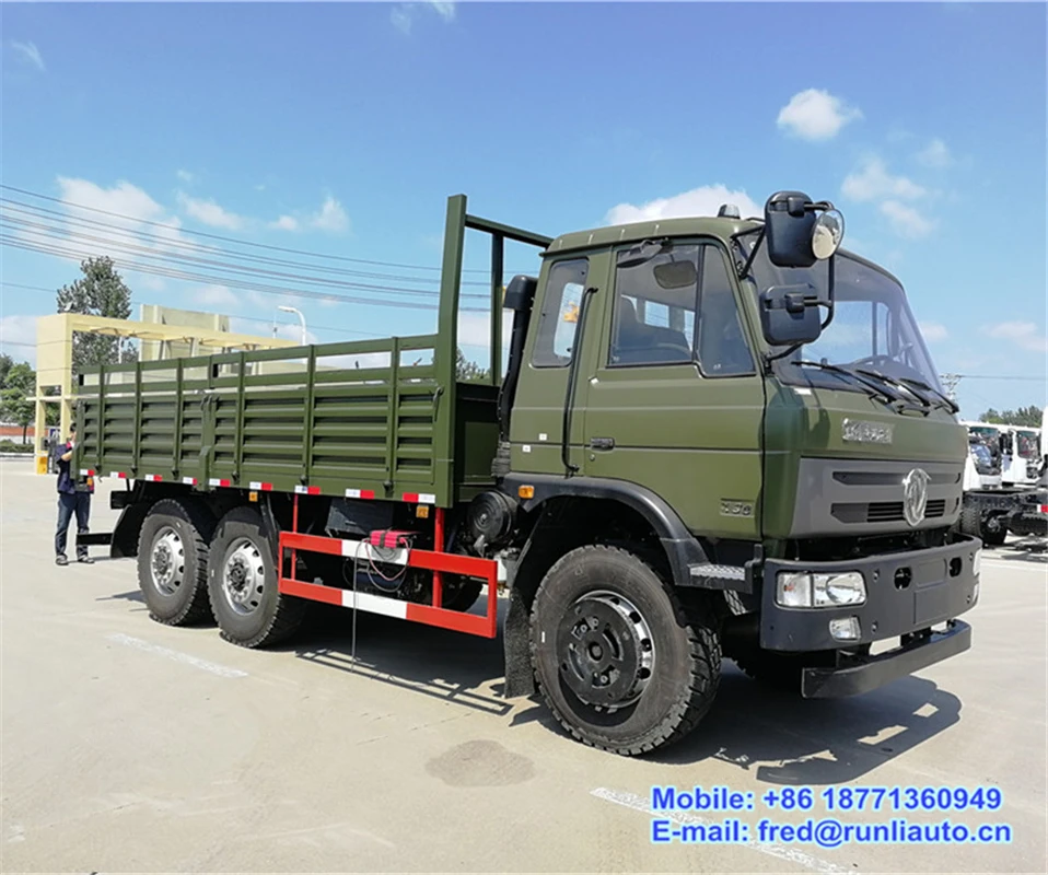 China Factory Supplied Dongfeng 6x6 Truck Military Trucks For Sale ...