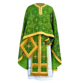 Catholic Church Alb Robe Clergy Hooded Vestments - Buy Church Alb ...