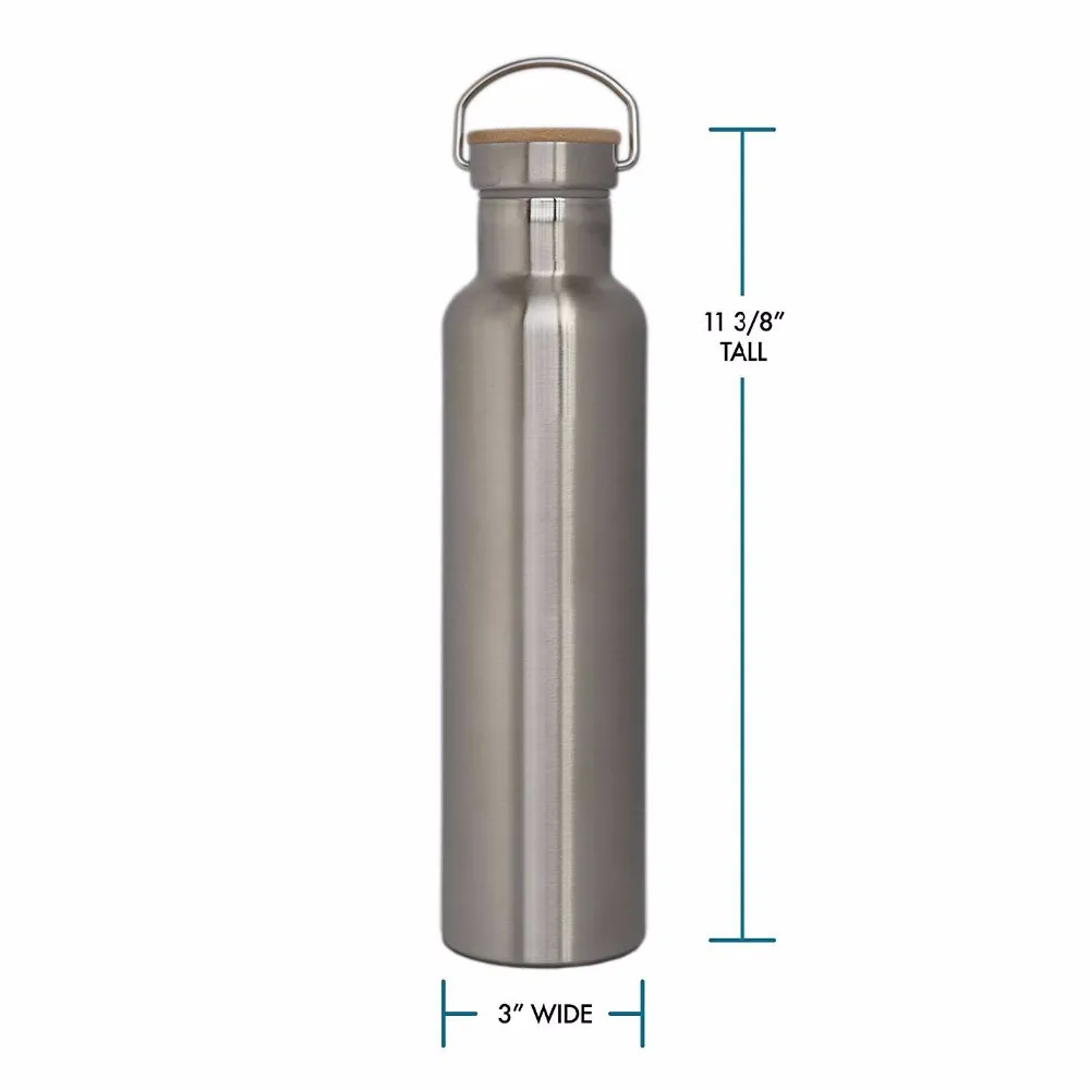 304 Stainless Steel 17oz Large Bullet Water Bottles Vacuum Cup ...