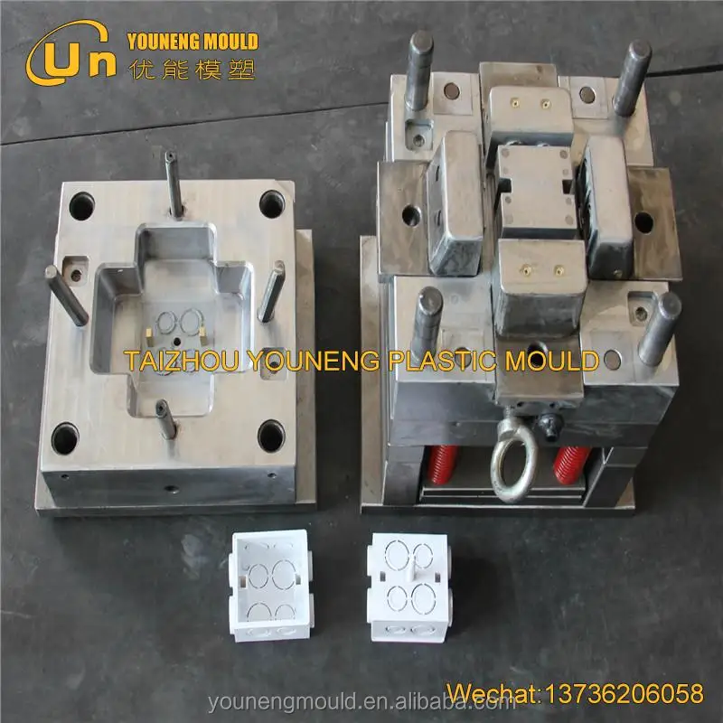 4-way Intersection Junction Box Injection Mold - Youneng
