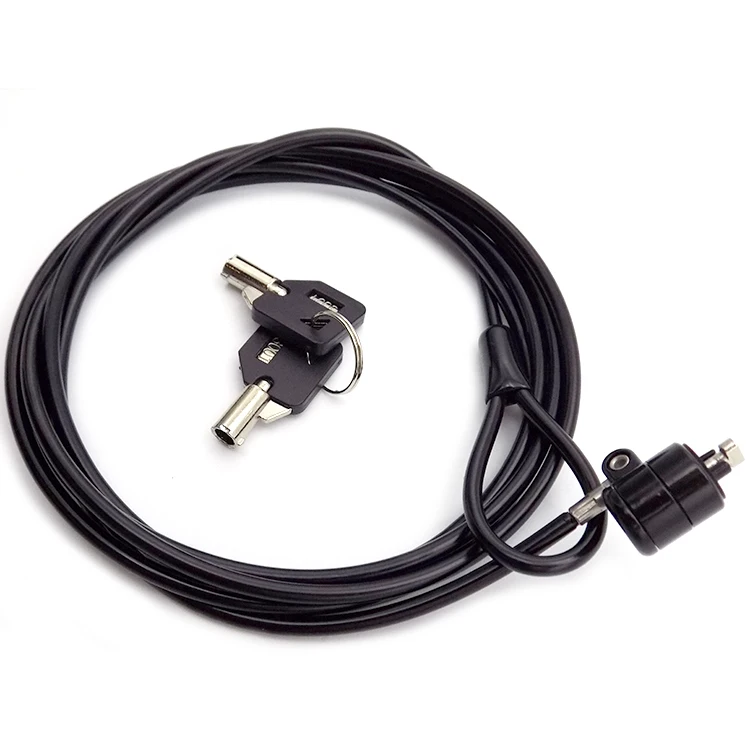 High Quality Anti Theft Desktop Dell Cable Lock With Master Keys - Buy ...