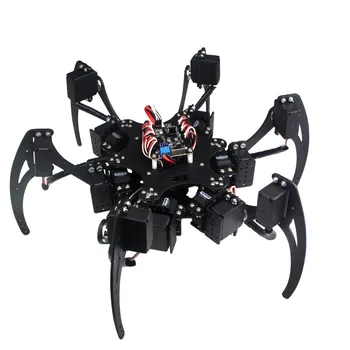 Lewansoul Intelligent 18dof Six Foot Spider Robot Hexapod Model Kit ...