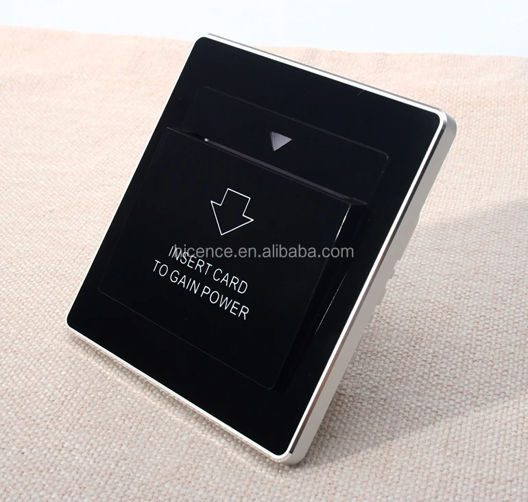 Black Keycard Room - RFID Electrical Switch for Hotels