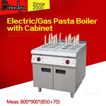 Economic Dual Energy Pasta Boiler With Cabinet / Large Capacity ...