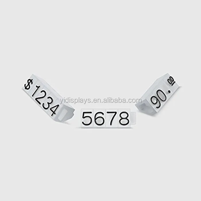 YI DISPLAYS Assemble Display Price Cube Retail Price Cubes Price Number ...