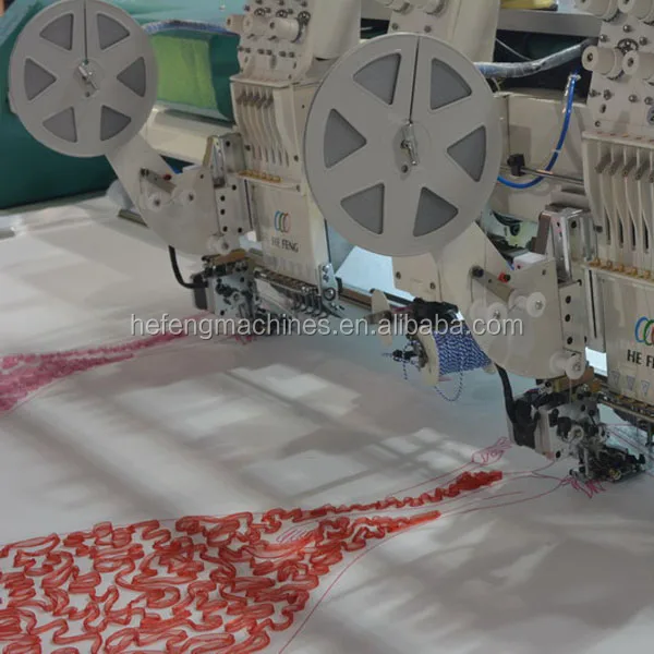 Hefeng Flat/sequin/taping/cording Multi Head Embroidery Machinery