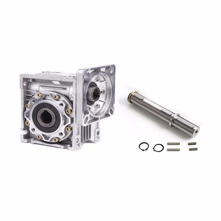 Ratio 50:1 Nmrv040 63b14 37nm Worm Gear Speed Reducer For 3 Phase Or ...