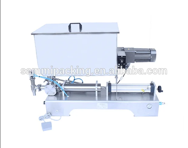 Full Stainless Steel U Type Hopper Filling Machine for Jam