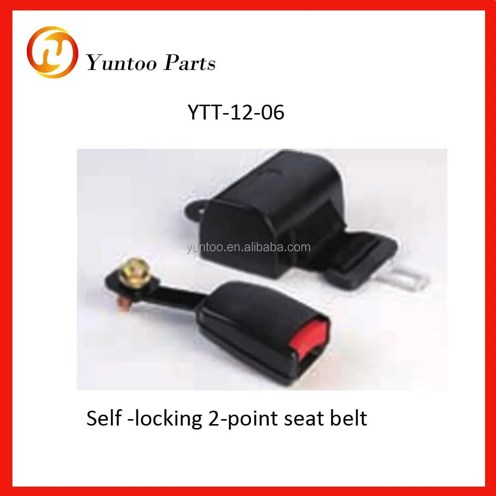 Car Saftey Seat Belt Auto 2-point Simple Seat Belt Two-point Retracting ...