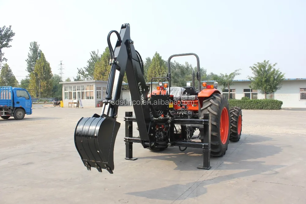 New Model 4wd Tractor Front End Loader Machine - Buy Small Front End ...