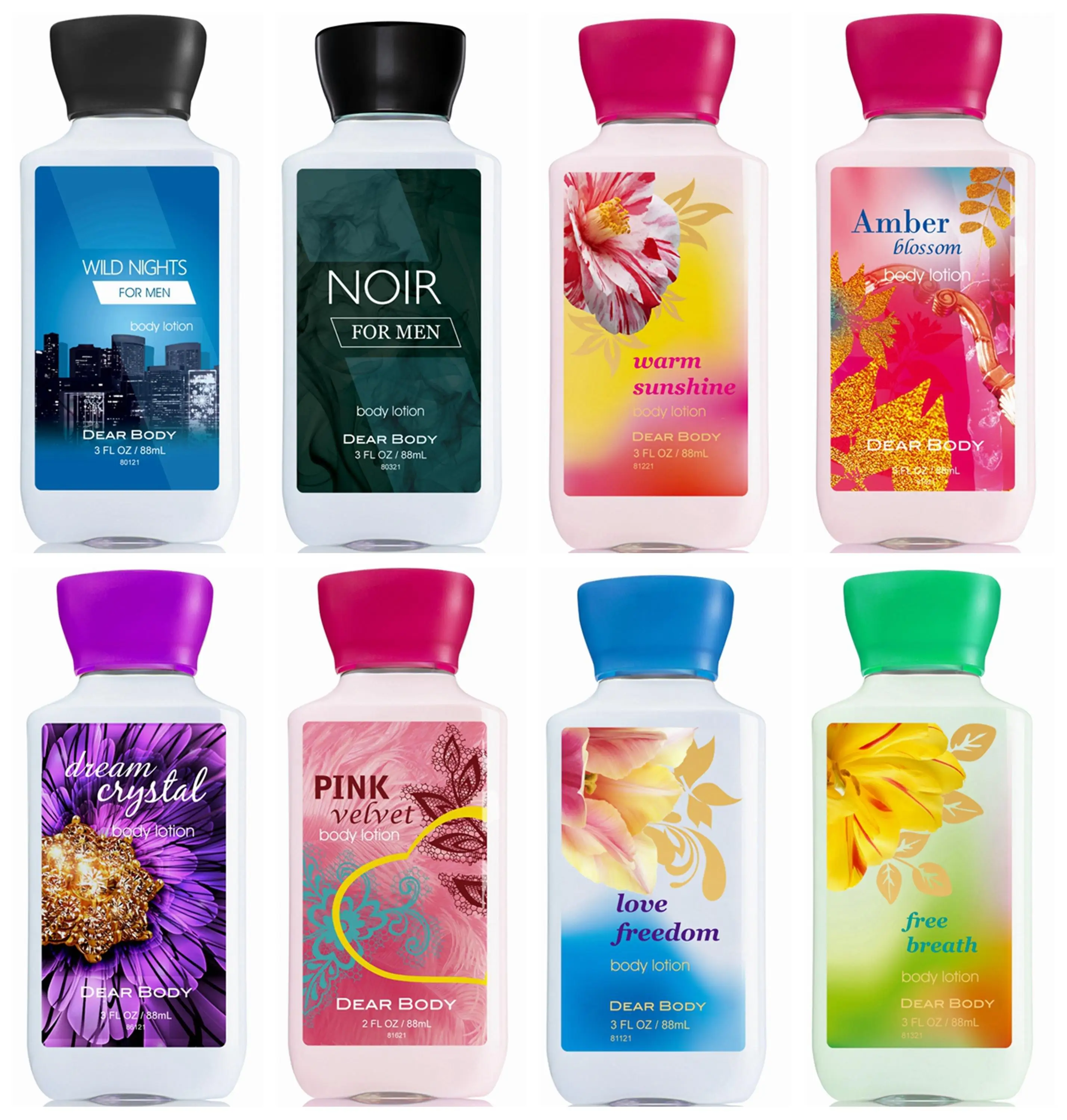 Dear Body Brand 88ml Warm Sunshine Nourishing Body Lotion For Dry Skin ...