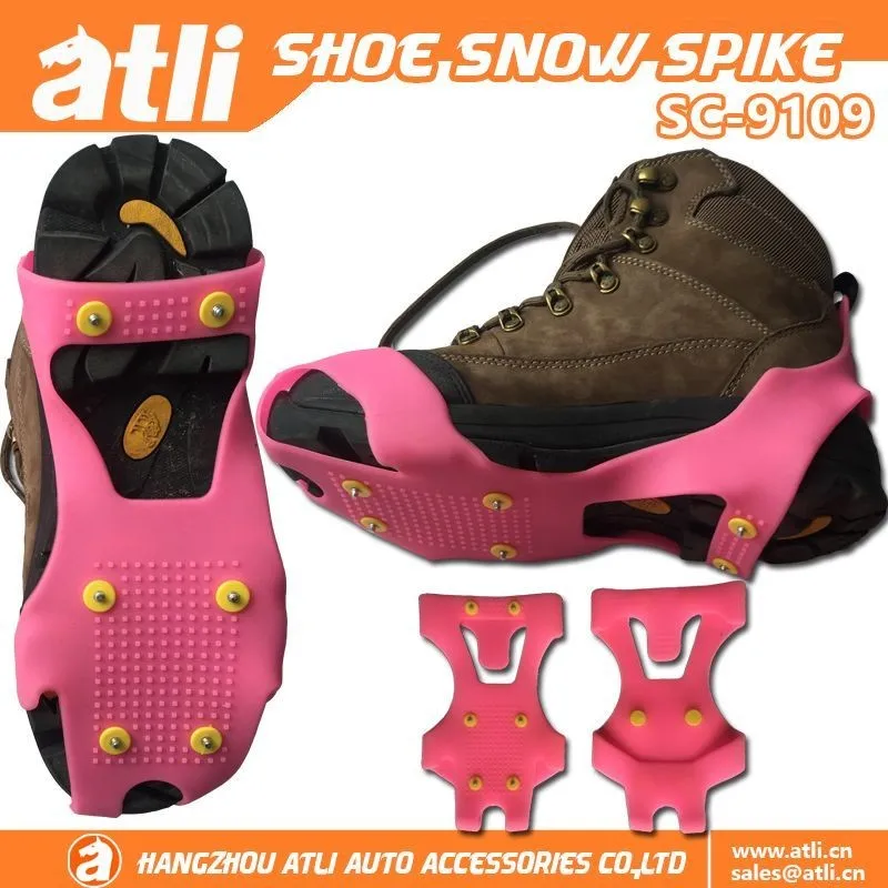 Atli Outdoor Durable Ice Grips Traction Cleats Ice Cleat Ice Snow Shoes ...