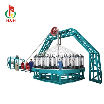 500-12 Carriers Hawser Rope High Speed Braiding Machine Manufacturer ...