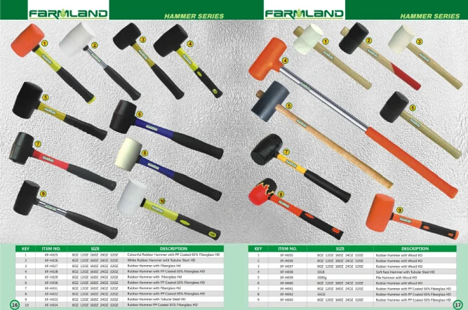 Types Of Hammers And Their Names Ball Peen Hammer Sizes Rubber Hammer ...