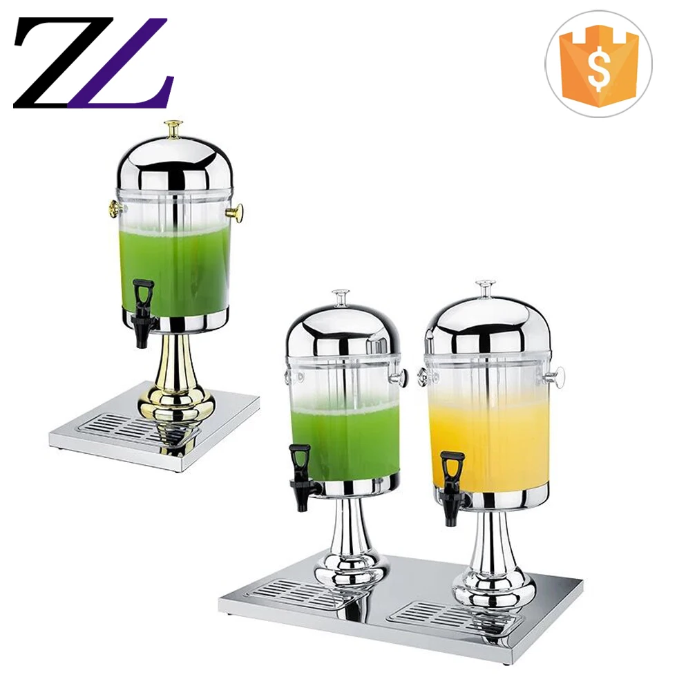 Food Water Beverage Dispenser Commercial Buffet Tap Acrylic Cold Fresh ...