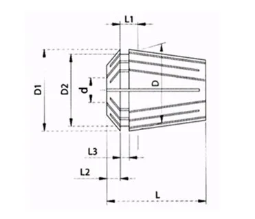11PCS Precision ER20 Spring Collet Set - Standard Sizes