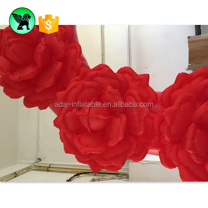 10ftx10ft Inflatable Flower Arch 3m Flower Arch Inflatable For Event ...