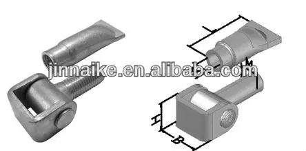 Rotating Hinge With Pipe Hinge With Welding Plate,Swing Gates Hinge ...
