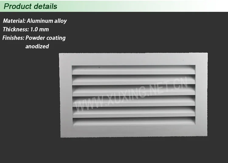 Hot Sale Air Conditioning Return Air Modern Window Grill Design - Buy ...