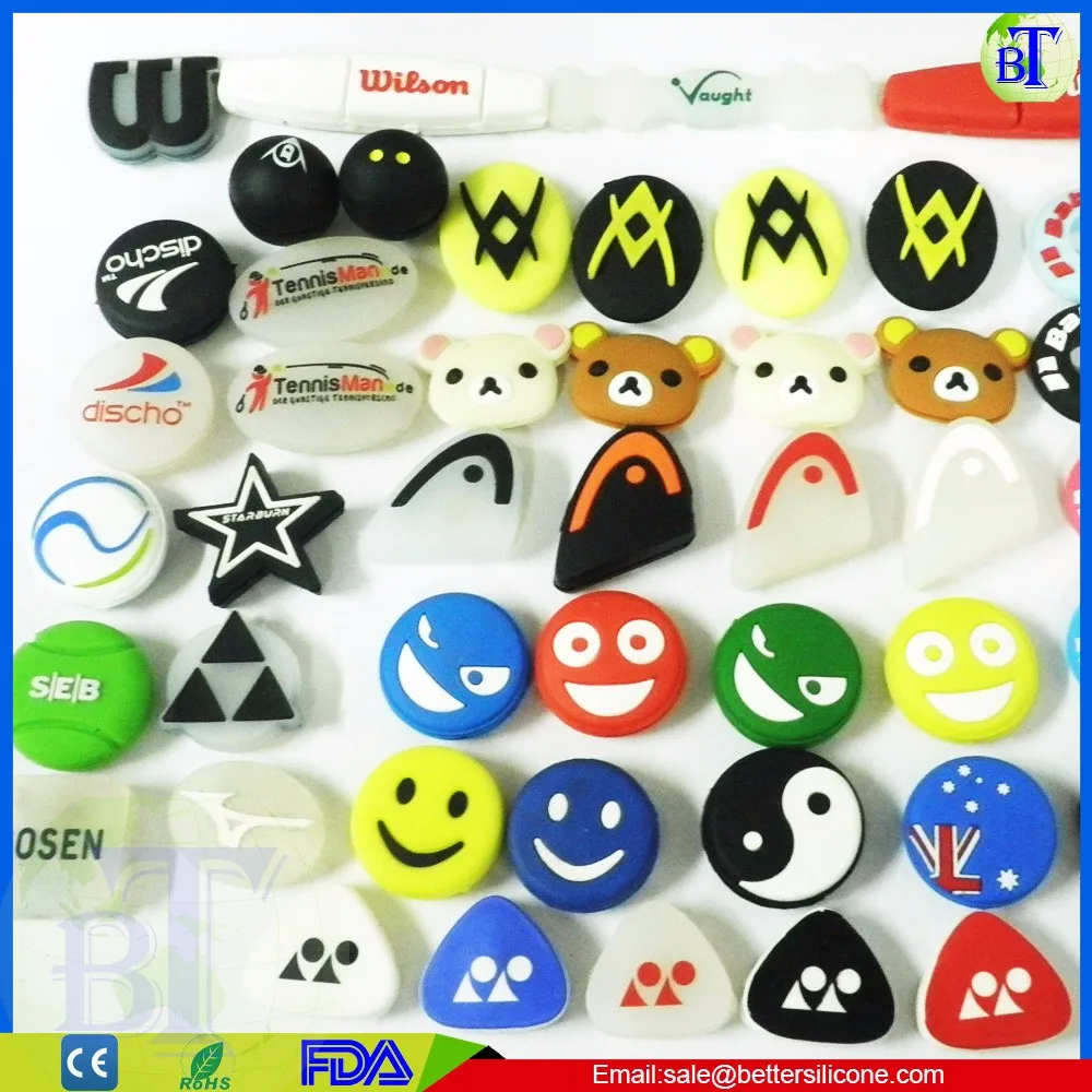 New Custom Tennis String Dampener,Tennis Ball Shape Tennis Dampeners ...