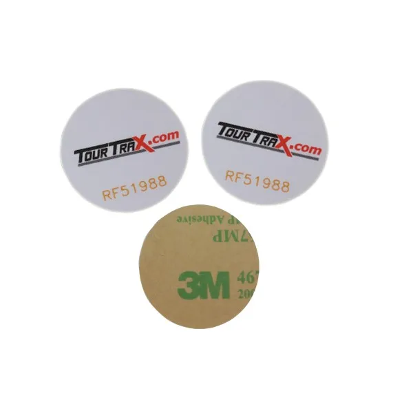 Wholesale 30mm Round Anti-Metal 13.56mhz Passive NFC Token RFID Disc Tag