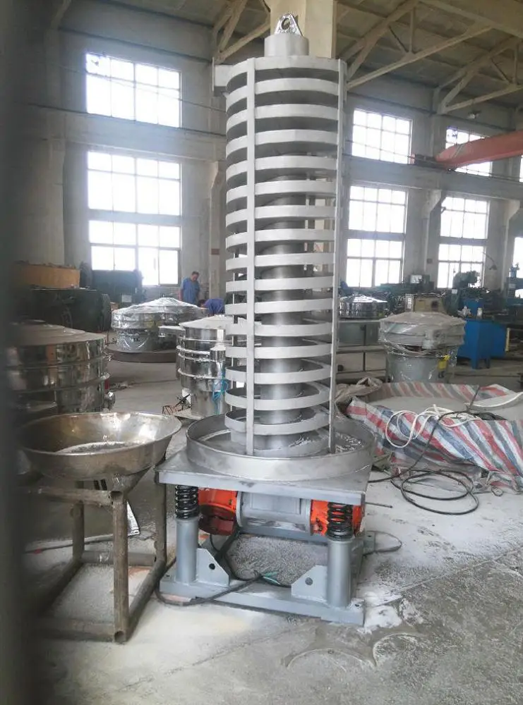 High Efficient Lifting Vibratory Spiral Elevator Conveyor