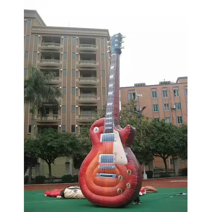 Giant Guitar Inflatable - Eye-Catching Advertising Tool