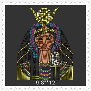 Aprise - Daughter Of Isis Hotfix Rhinestone Heat Transfer Iron On Motif ...