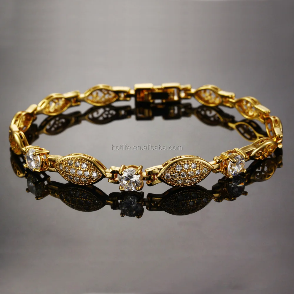 Gold Jewelry Women Jewelry Fashion Bracelet Gold Hand Chain Fashion ...