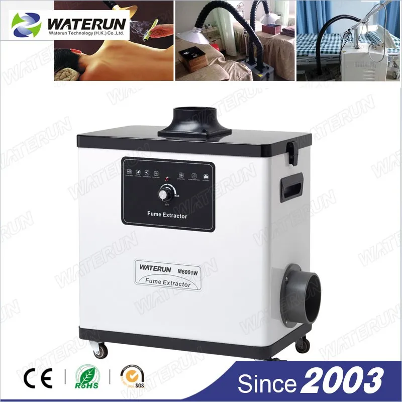 Mobile Chemical/medical Hair Salon Fume Extractor Portable Eyelash ...