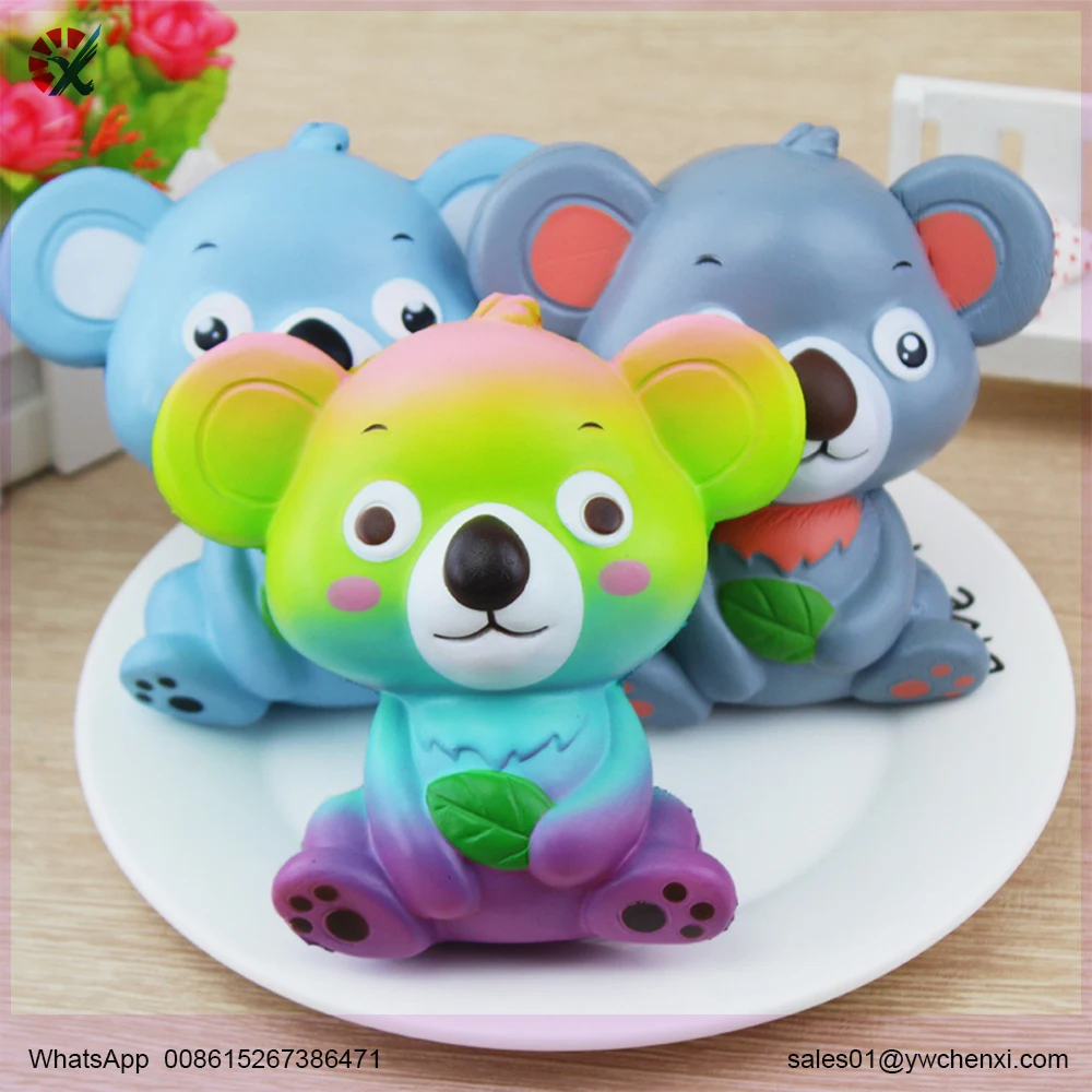Koala Shape Anti Stress Pu Foam Squishy Toy Ball - Buy Squishy,Pu ...