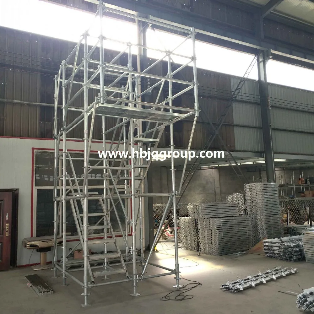 Steel Galvanized Ringlock Tower Scaffolding System - ISO 9001:2015 ...