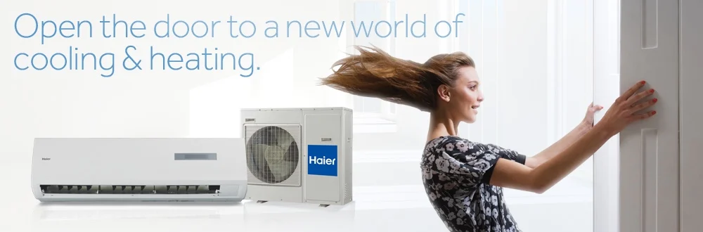 Inverter Mini Split Haier Air Conditioner - Buy Haier Wall Mounted Air ...