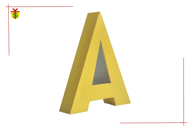 Letter A Shaped Gift Boxes Gift Packing Box Accept Custom Paper Gift ...