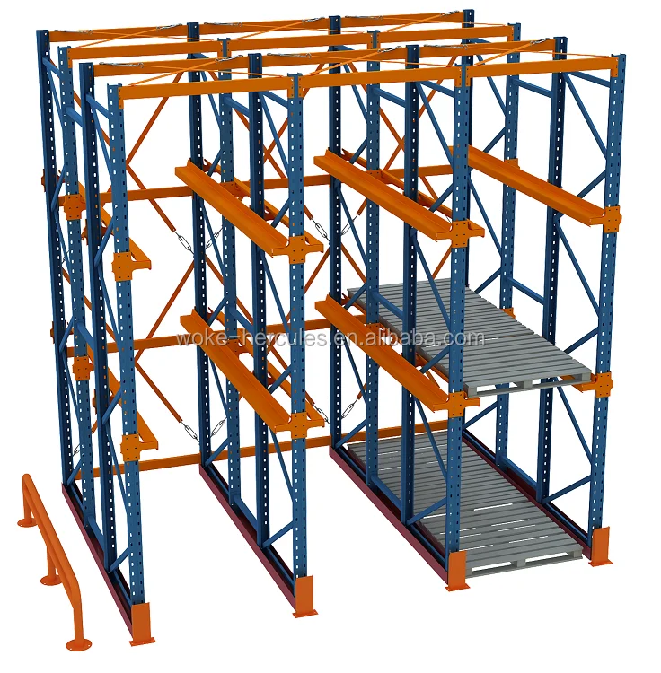 Drive-in Rack System - Buy Warehouse Rack,Tire Rack Storage System,Rack ...