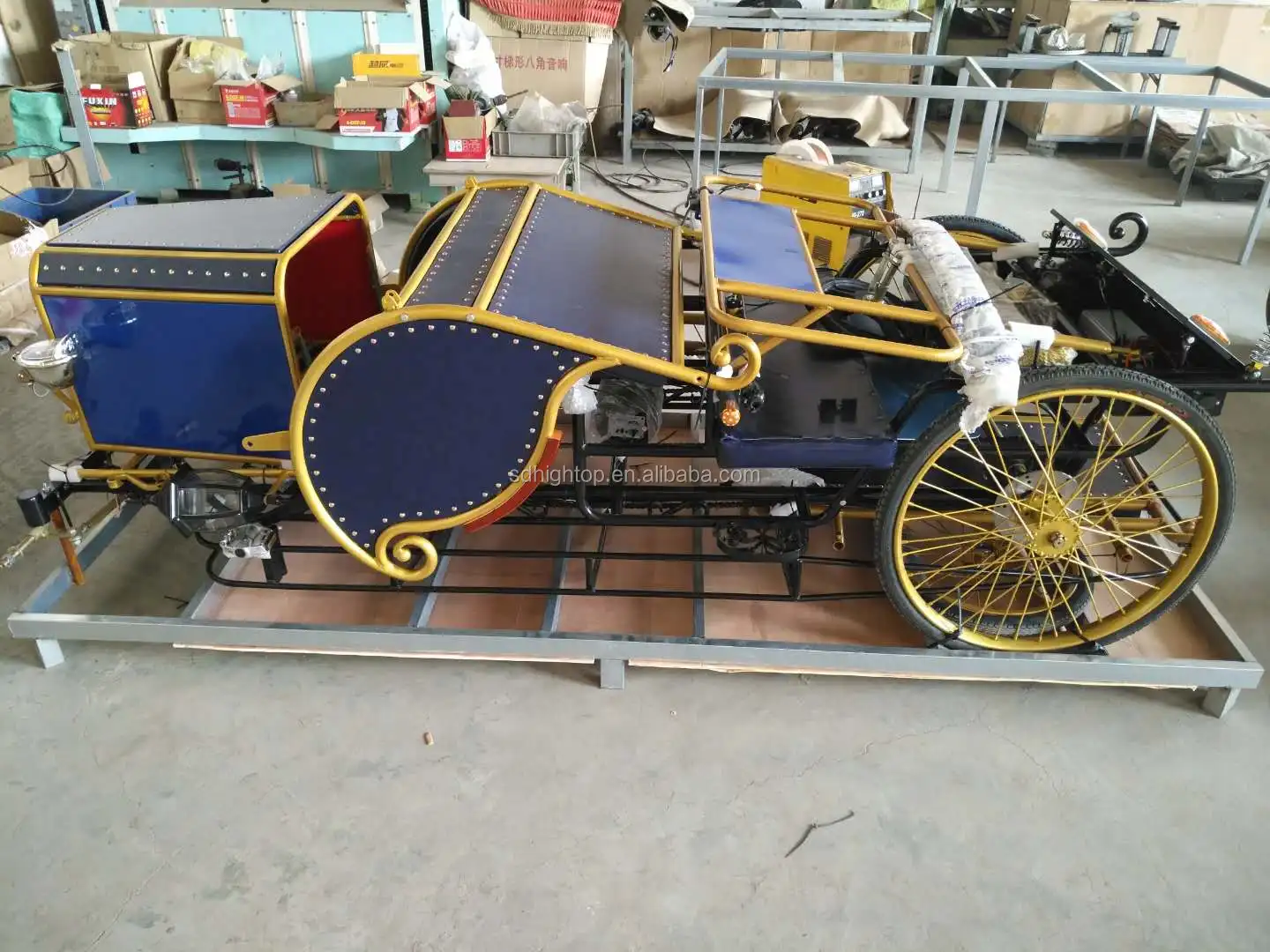 Electric Surrey 4 Wheels Pedicab Rickshaw Manufacturer - Buy Electric ...