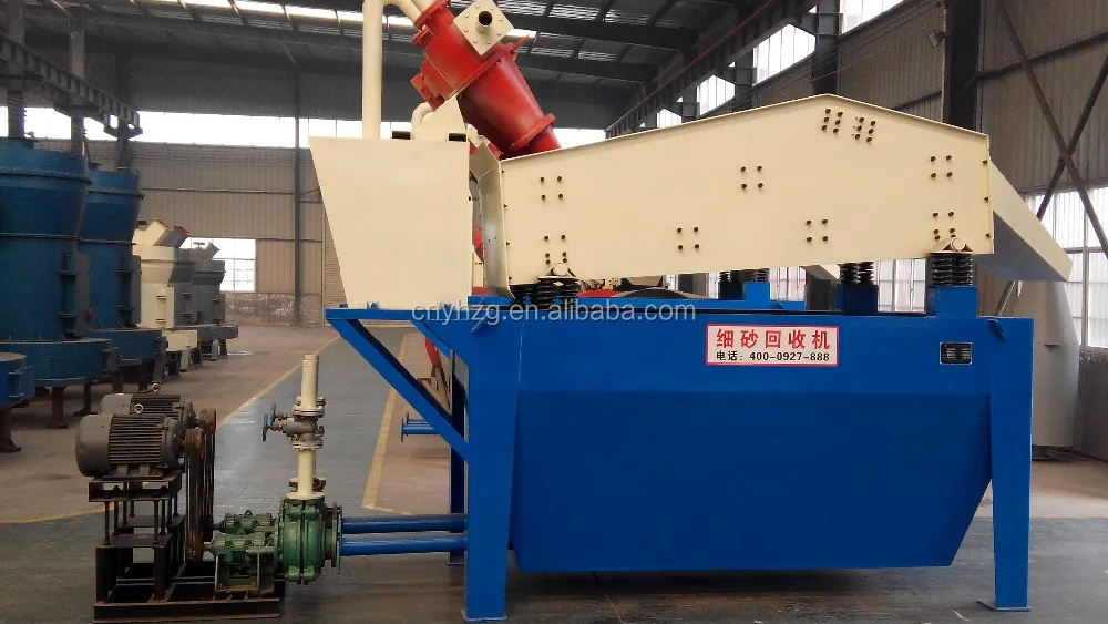 Fine Sand Recovery Collecting Machine Using After Sand Washing in Fine ...