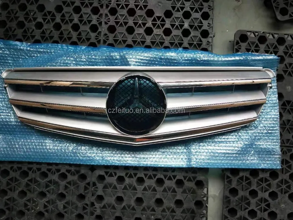Auto Spare Parts Car Grille For Benz W204/c 2048801483 Oem With Logo ...