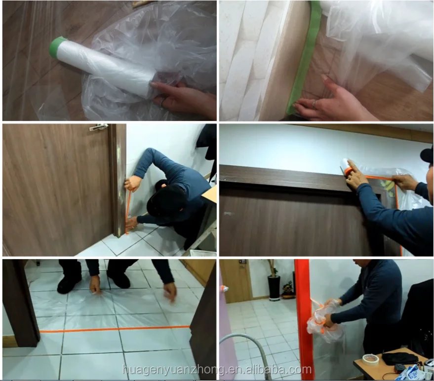 Customized Packaging Film With Adhesive - Buy Plastic Masking Film,Self ...