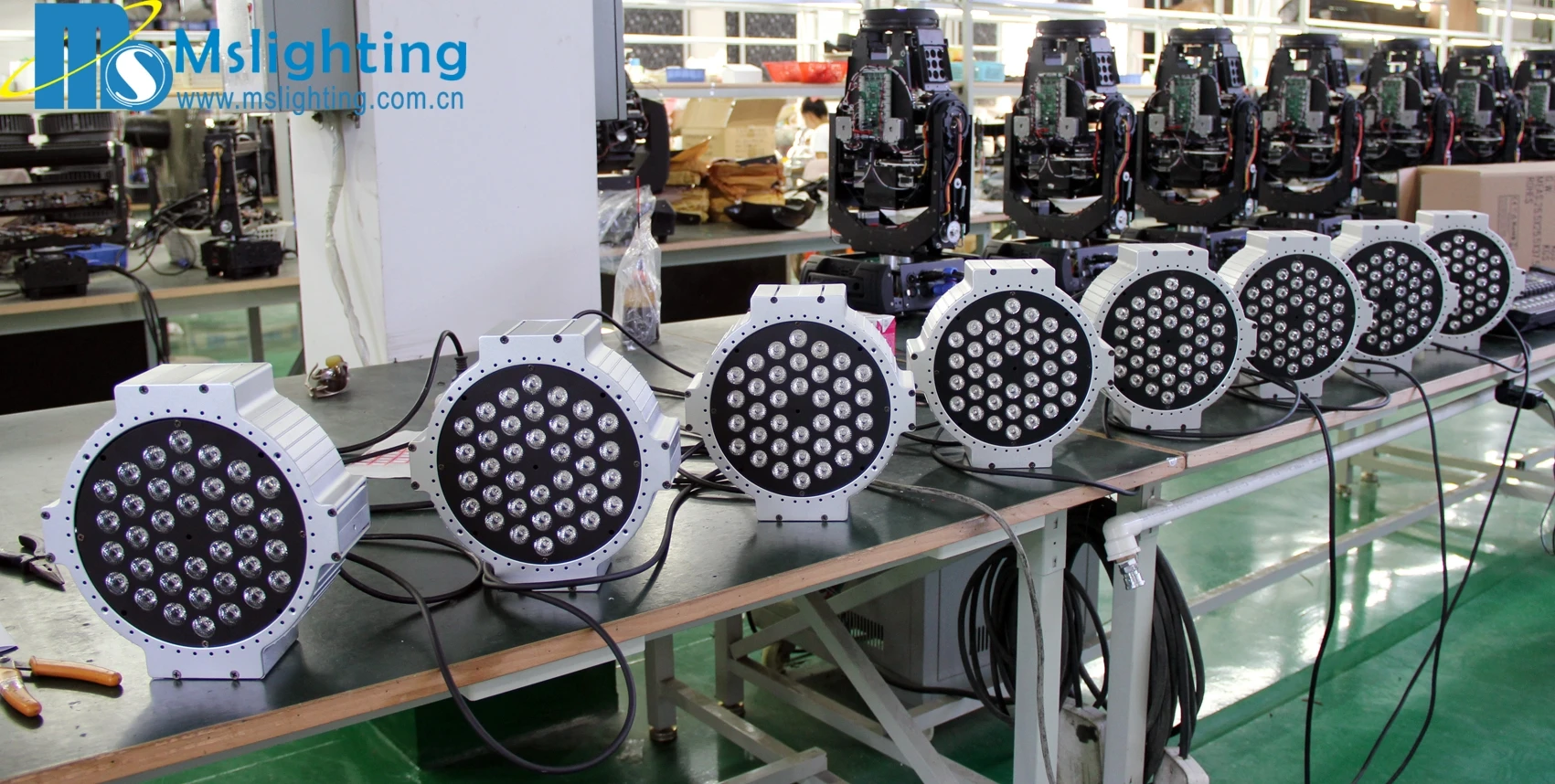 36X3W LED PAR64 108W Slim Par Can DMX Flat Par Light RGB Color Lighting ...