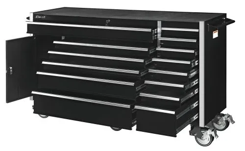 Mobile Professional 72" Roller Cabinet W/14 Drawers Garage Equipment ...