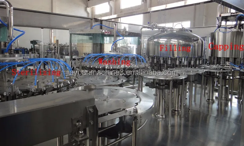 Mineral Water Refilling Machine 4 In 1 Plc Control - Buy Mineral Water ...