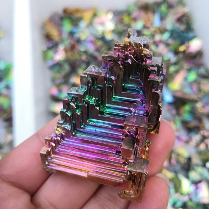 Wholesale Natural Metal Ore Made Bismuth Crystal Ingots Bismuth Ore ...